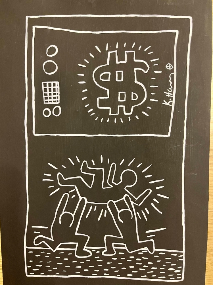 Keith Haring | Keith Haring - Drawing (Untitled Heart) (2019) | MutualArt