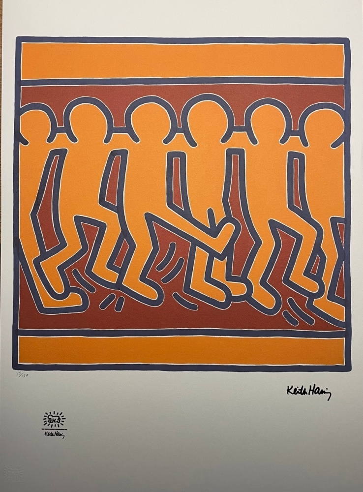 Keith Haring | KEITH HARING - Untitled - Lithograph (AFTER) | MutualArt