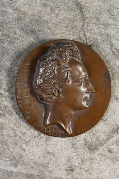 Pierre Jean David d'Angers | Portrait of Alphonse de Lamartine (1830 ...