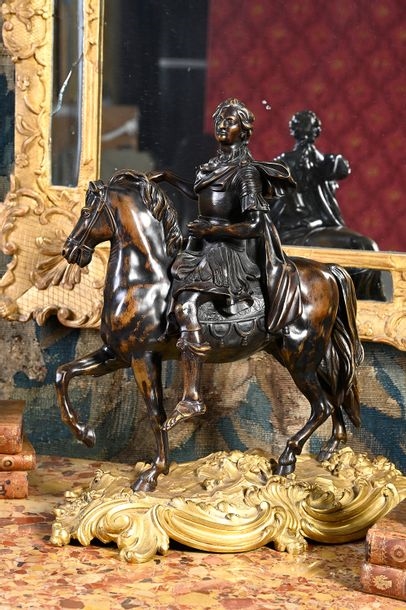 Edme Bouchardon | Louis XV on horseback (18th Century) | MutualArt