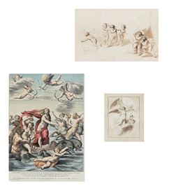 Sanzio Raffaello | The Triumph of Galatea, circa 1693) and two others ...
