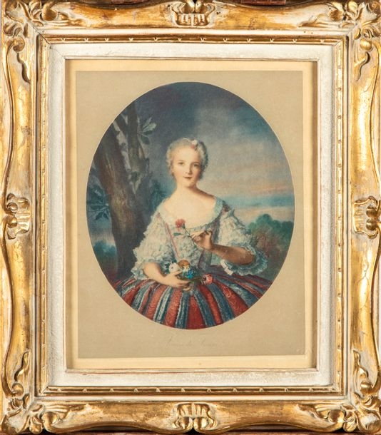 Jean-Marc Nattier | Portrait of Henriette de Bourbon as Hebe; Portrait ...