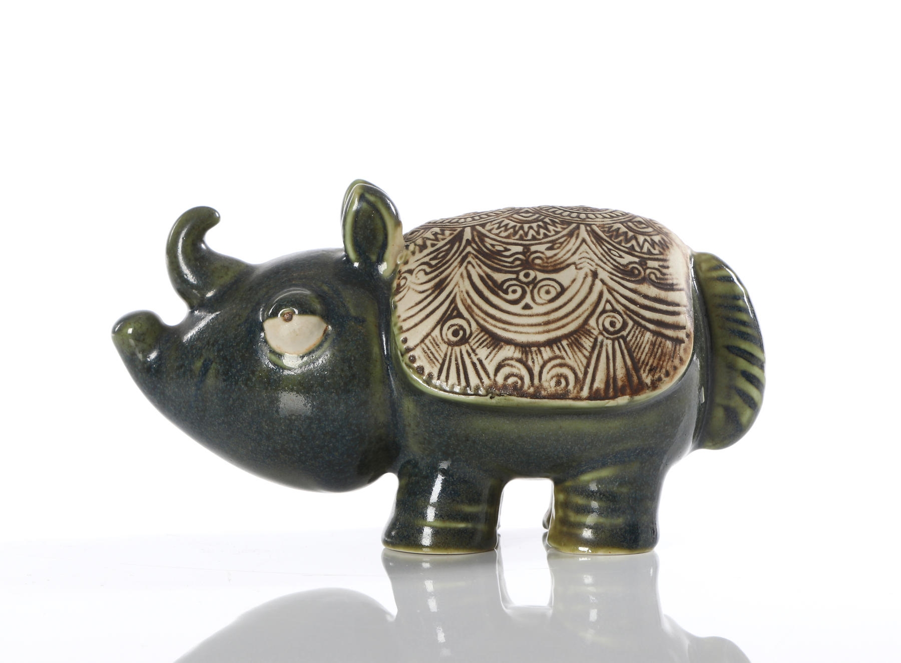 Lisa Larson | Noshörning. | MutualArt