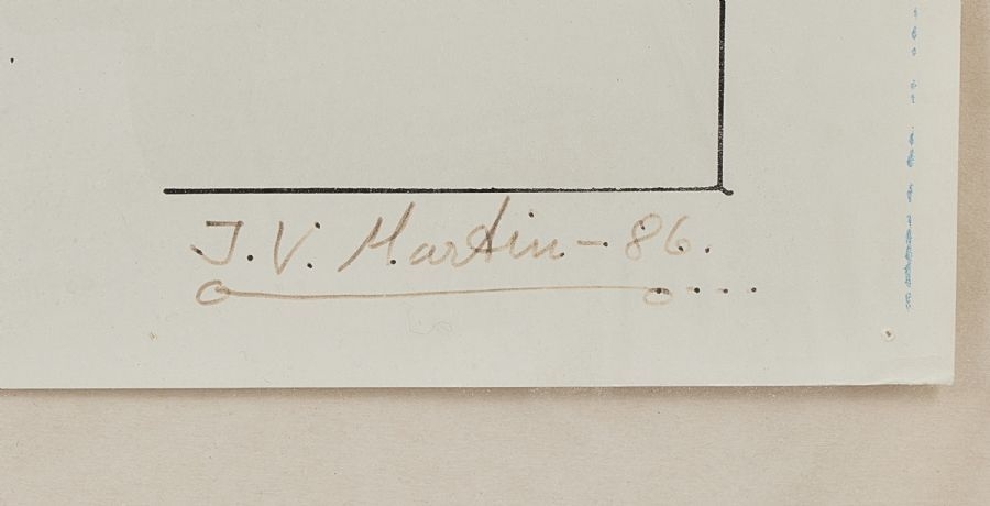 J. V. Martin | Derer mere i dette end du troer | MutualArt