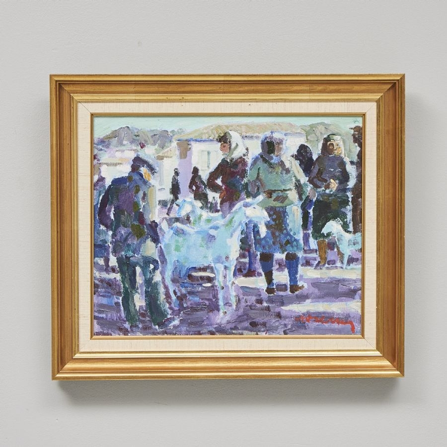 Bertil Wahlberg | Sydländskt motiv | MutualArt