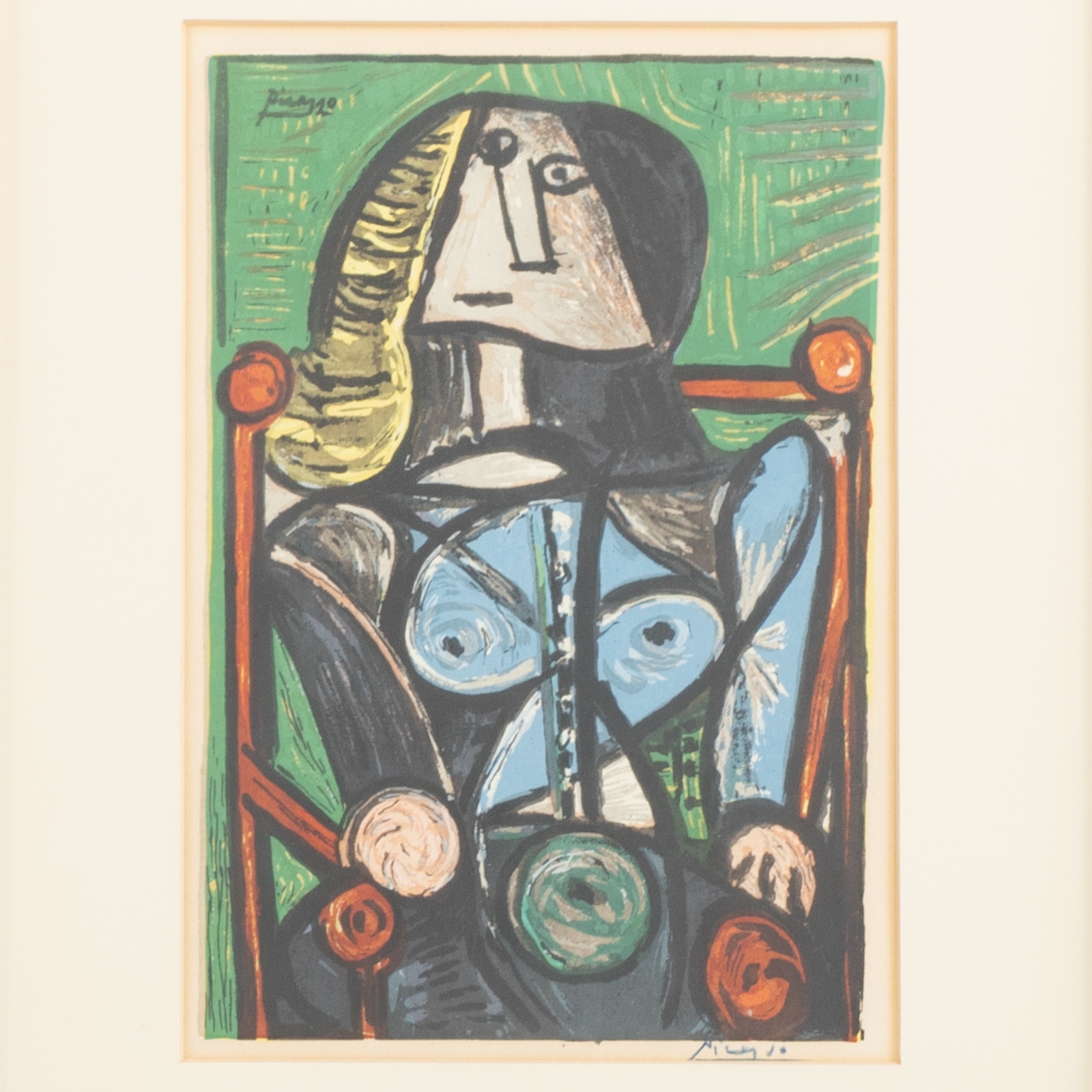 Pablo Picasso | The Couple, Portrait II (1952) | MutualArt