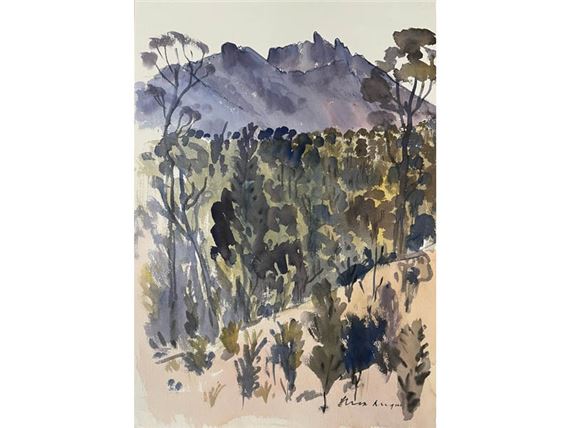Max Angus | Ragged Range from Gordon River Road (Circa 1980) | MutualArt