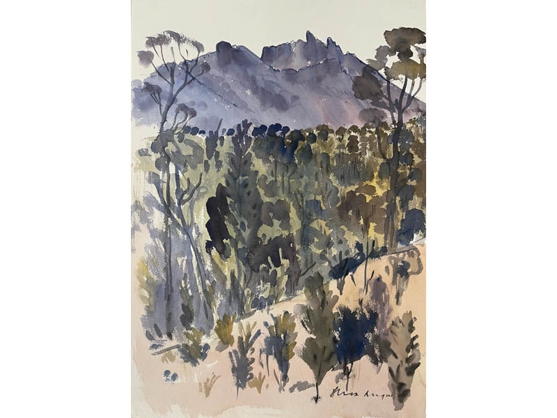 Max Angus | Ragged Range from Gordon River Road (Circa 1980) | MutualArt