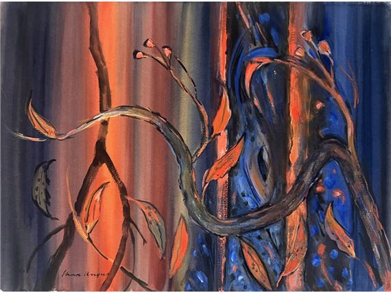 Max Angus | (Fire and branches) | MutualArt