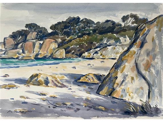 Max Angus | (Small Beach Corner) | MutualArt