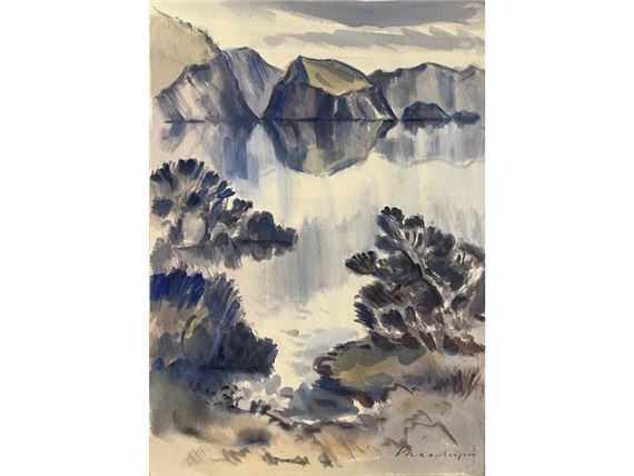 Max Angus | A Still Day, Port Davey (Circa 1970) | MutualArt