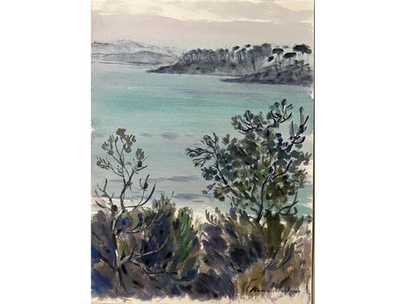 Max Angus | (Green Light Sea) | MutualArt