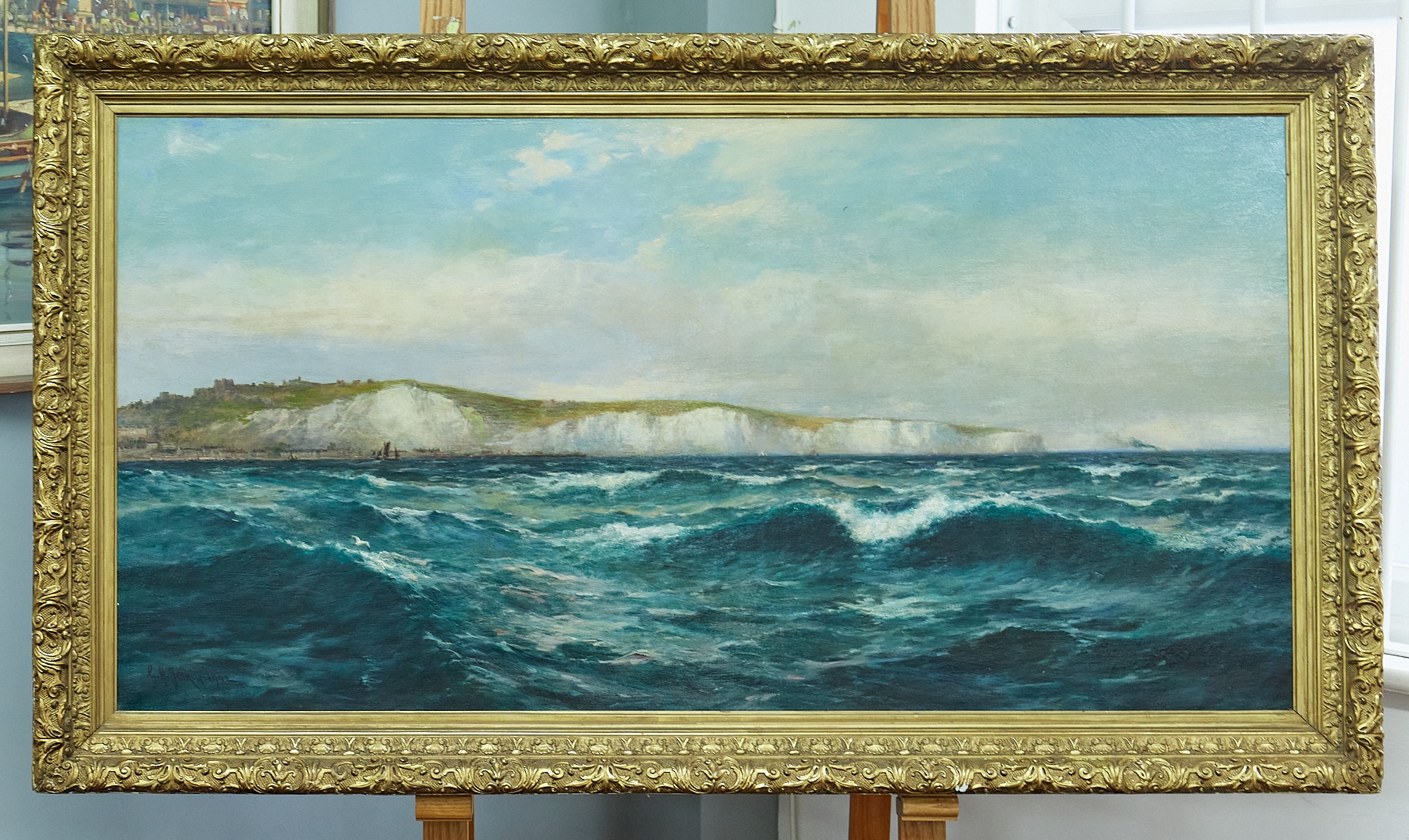 George Henry Jenkins | In the straits of Dover from Castle Hill to the ...