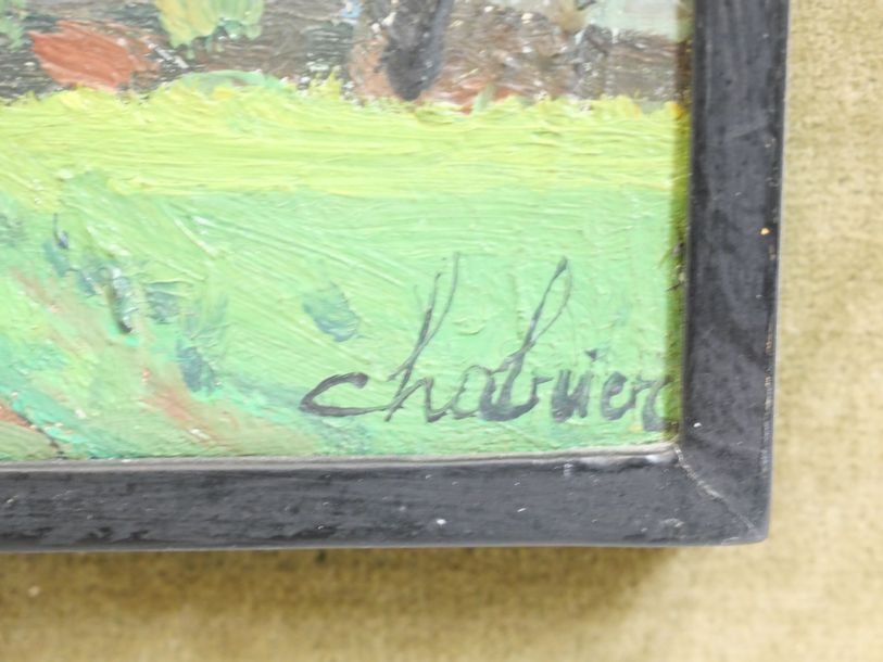 Nathalie Chabrier | The vines and La Pardiguière | MutualArt