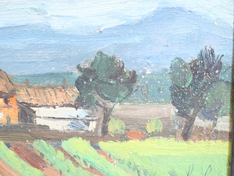 Nathalie Chabrier | The vines and La Pardiguière | MutualArt