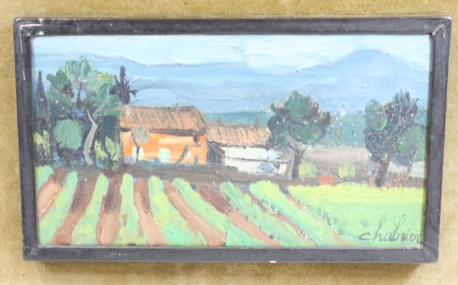 Nathalie Chabrier | The vines and La Pardiguière | MutualArt