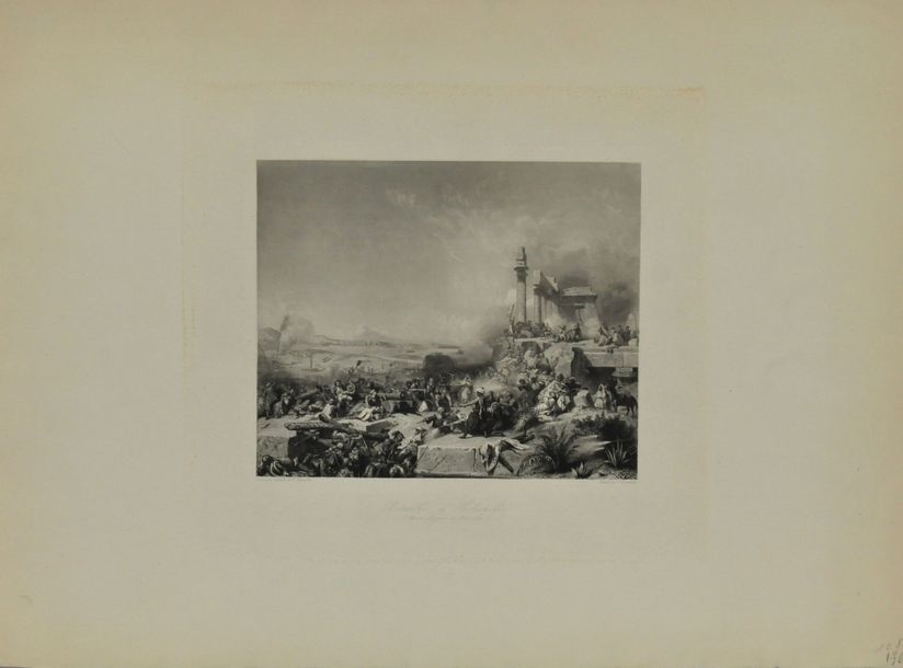 Léon Cogniet | The battle of Heliopolis (Lower Egypt May 20, 1800 ...