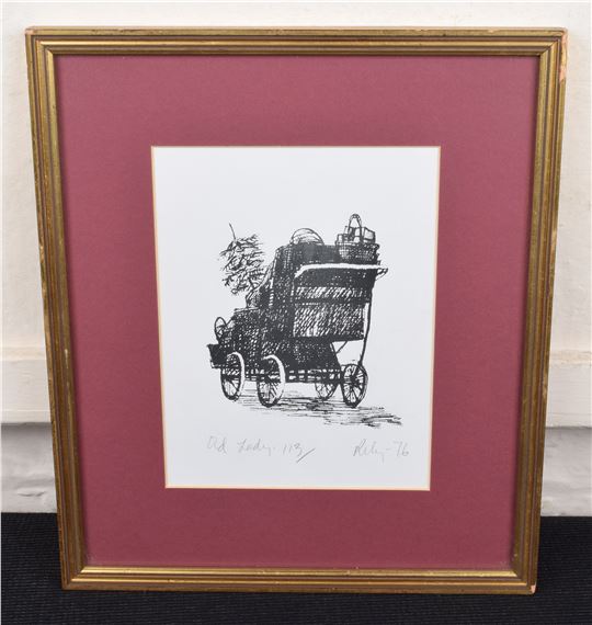 Harold Riley | Old Lady (1976) | MutualArt