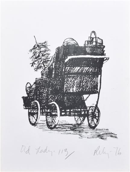 Harold Riley | Old Lady (1976) | MutualArt