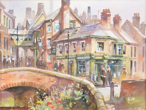 Jim Mitchell | A Potteries Street Scene (Circa 1950s) | MutualArt