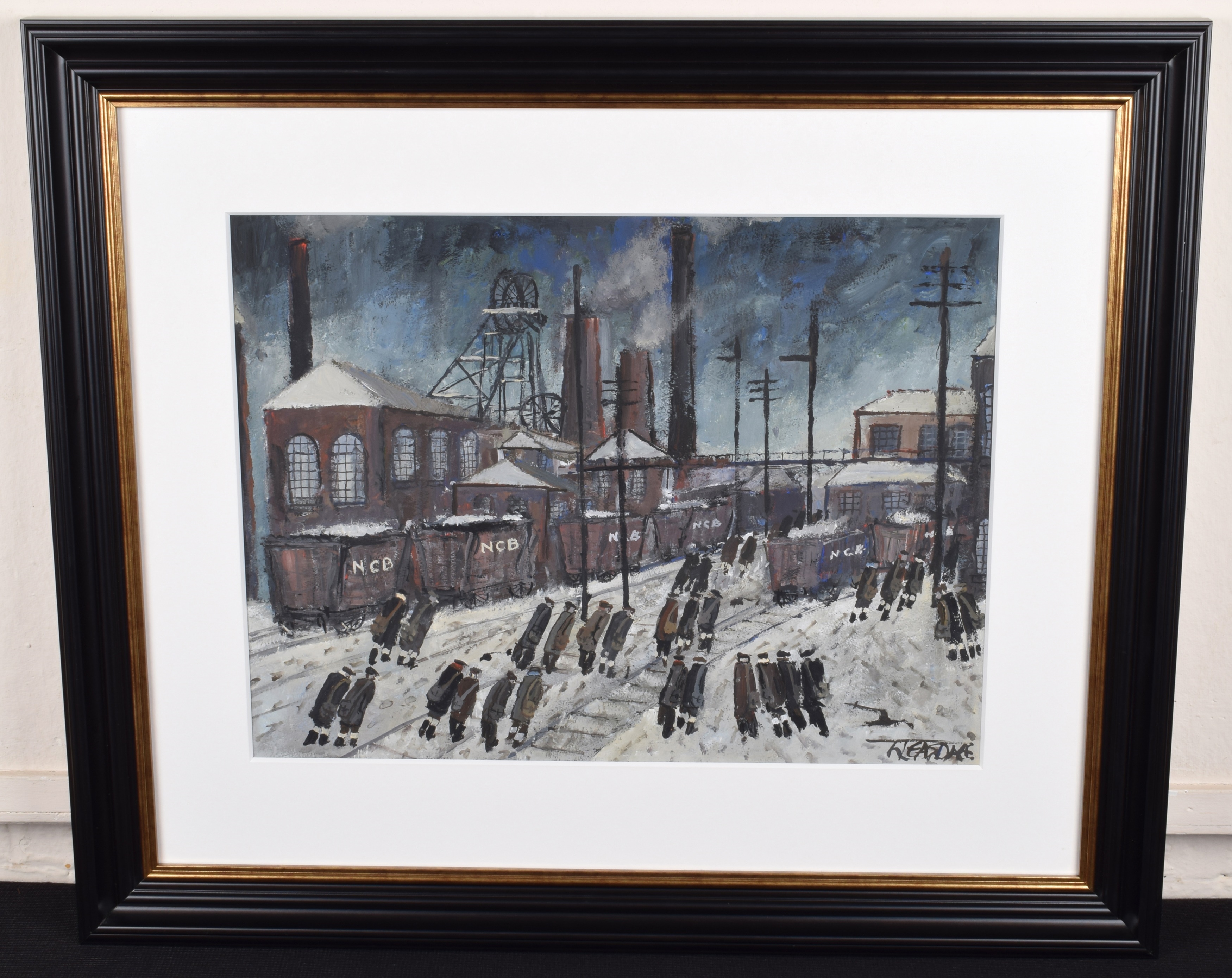 Malcolm Teasdale | Colliery Yard (2016) | MutualArt