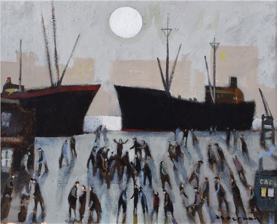 David Alderman | The Gamblers | MutualArt