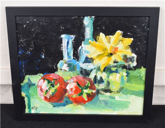 Olivia Pilling | Still life with tomatoes | MutualArt