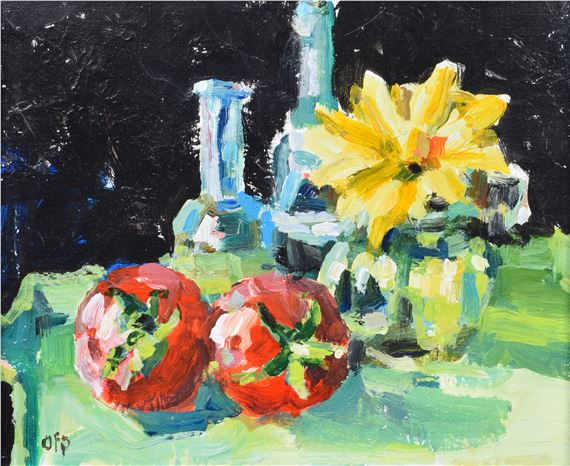 Olivia Pilling | Still life with tomatoes | MutualArt