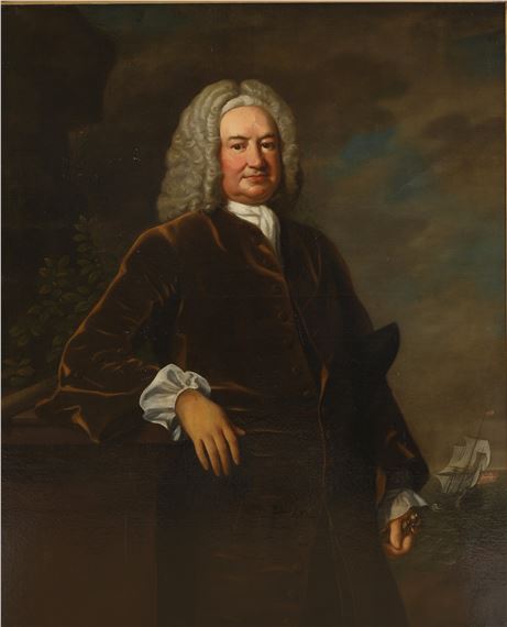 George Knapton | Portrait of Admiral Sir John Norris | MutualArt