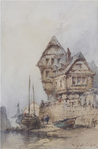 Neil Stuart Crichton | Rouen; A Continental town a pair (1854) | MutualArt