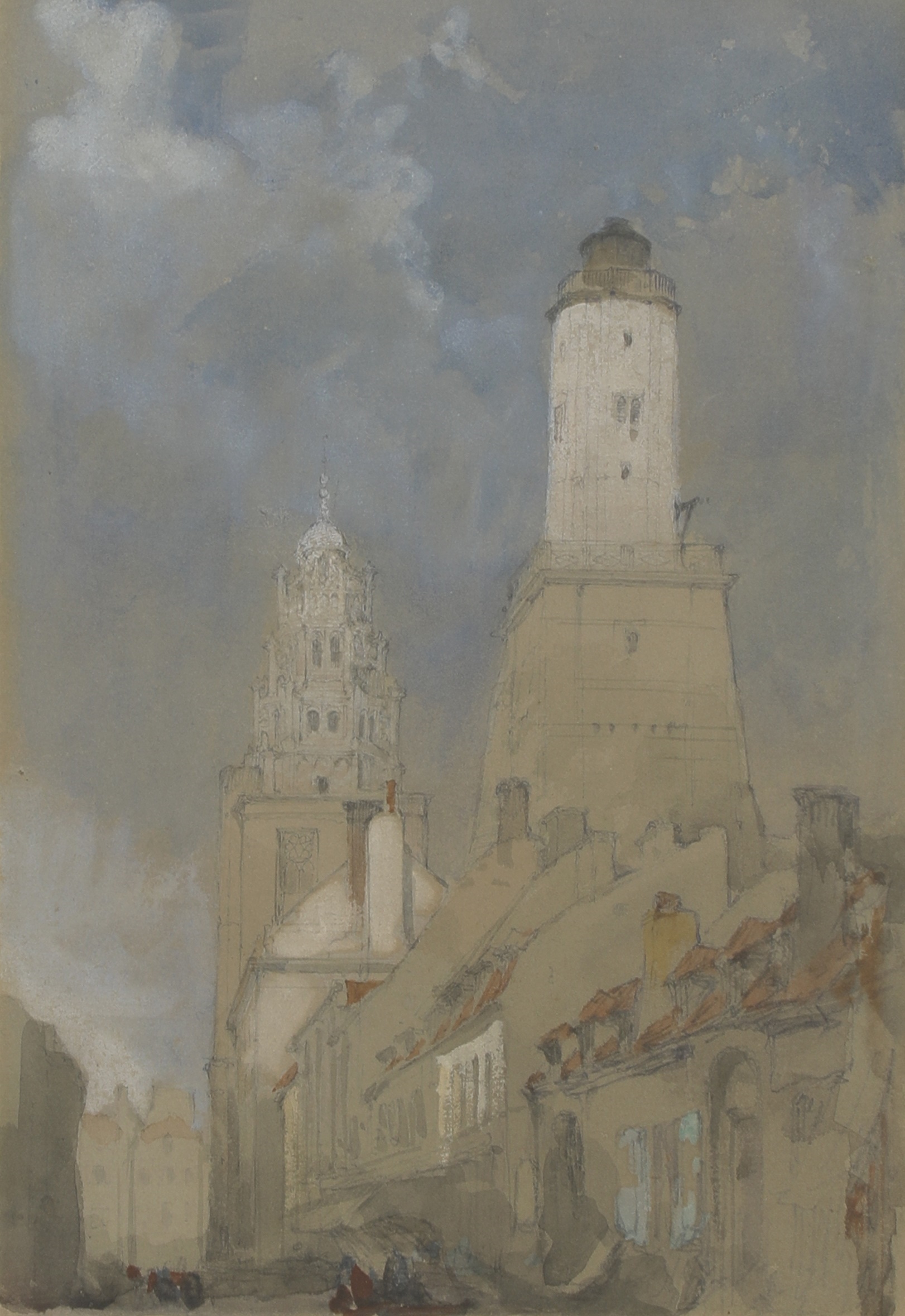 David Roberts | Malaga (1833) | MutualArt