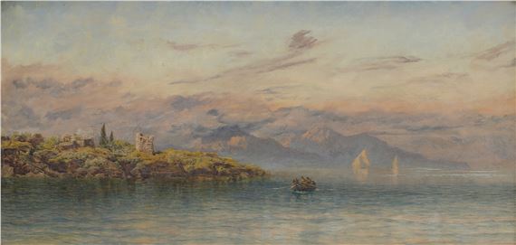 John Brett | Distant Capri (1897) | MutualArt