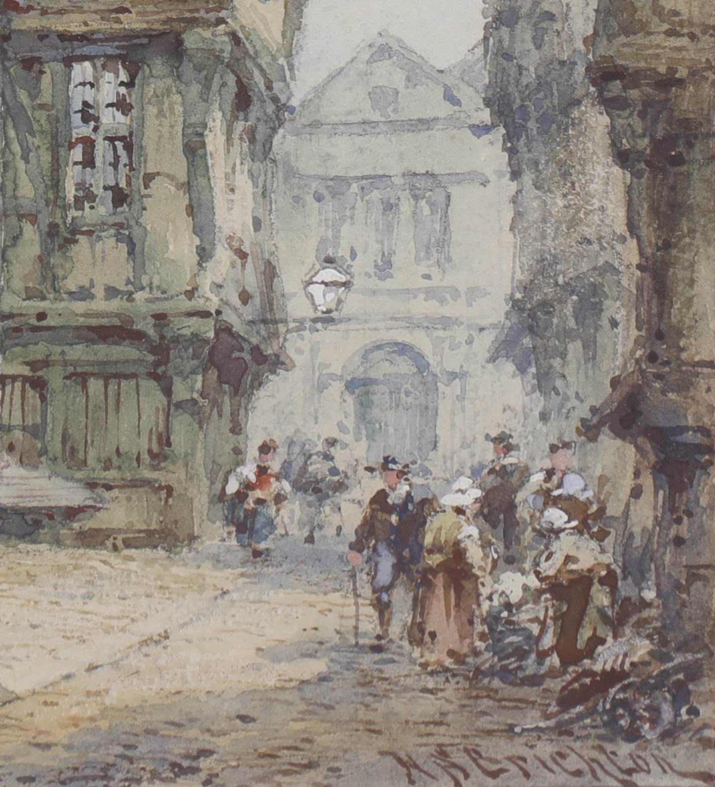 Neil Stuart Crichton | Rouen; A Continental town a pair (1854) | MutualArt