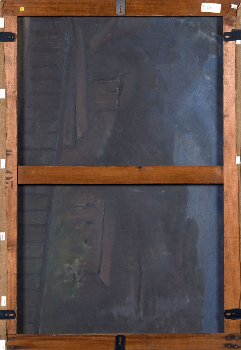 Juliette Roche | Les loueuses de chaises aux Champs (1911) | MutualArt