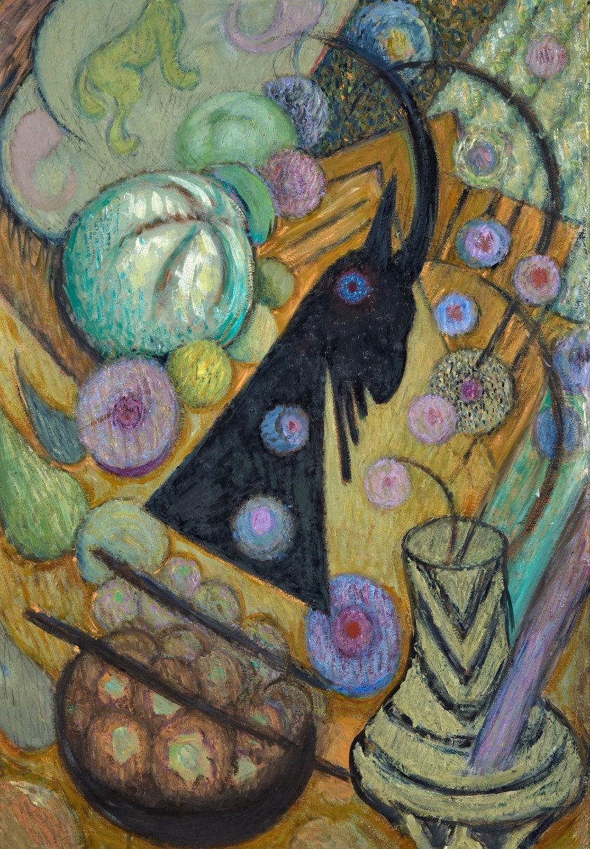 Juliette Roche | Nature morte à la sculpture africaine (Circa 1920 ...