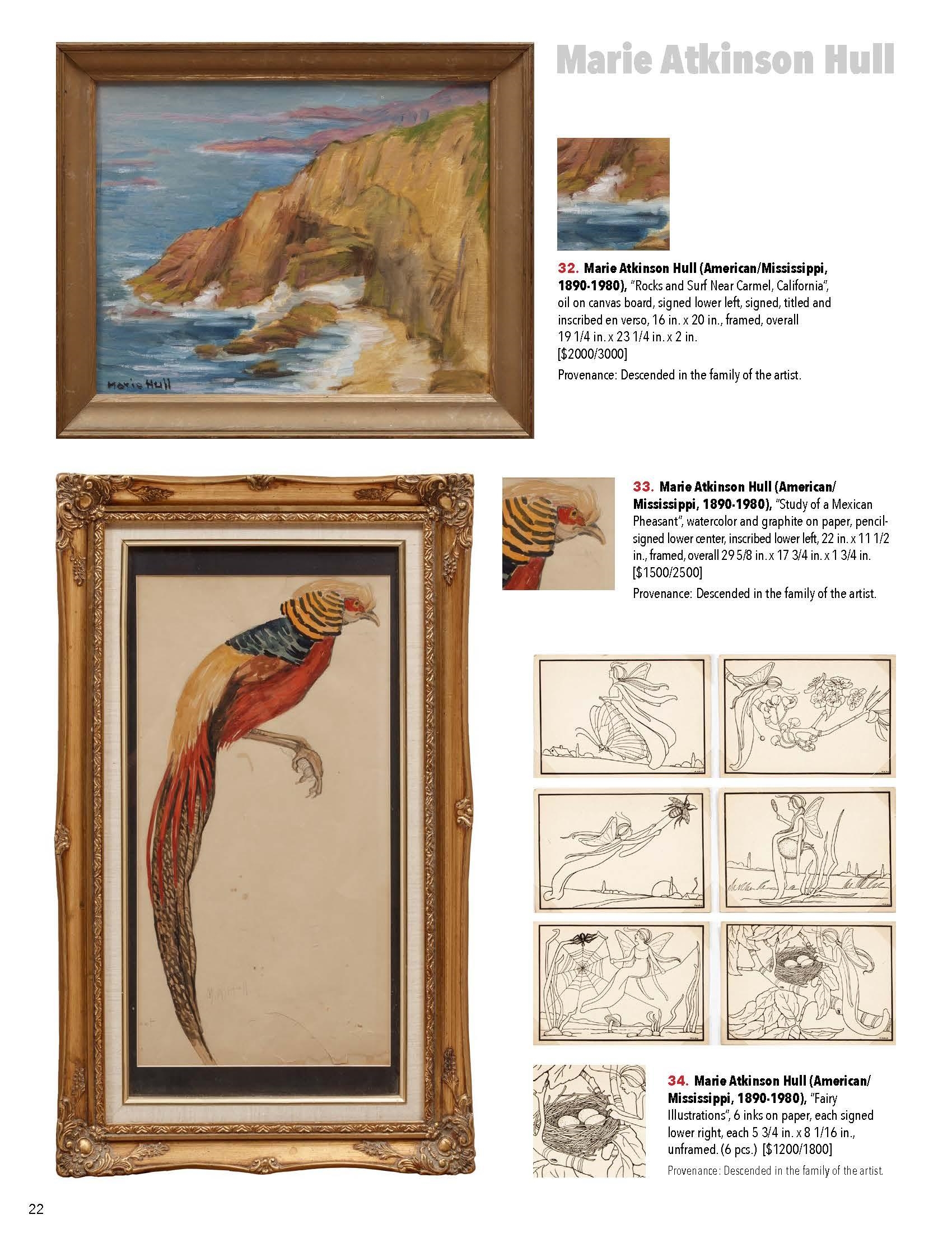 Marie Atkinson Hull | Fairy Illustrations | MutualArt