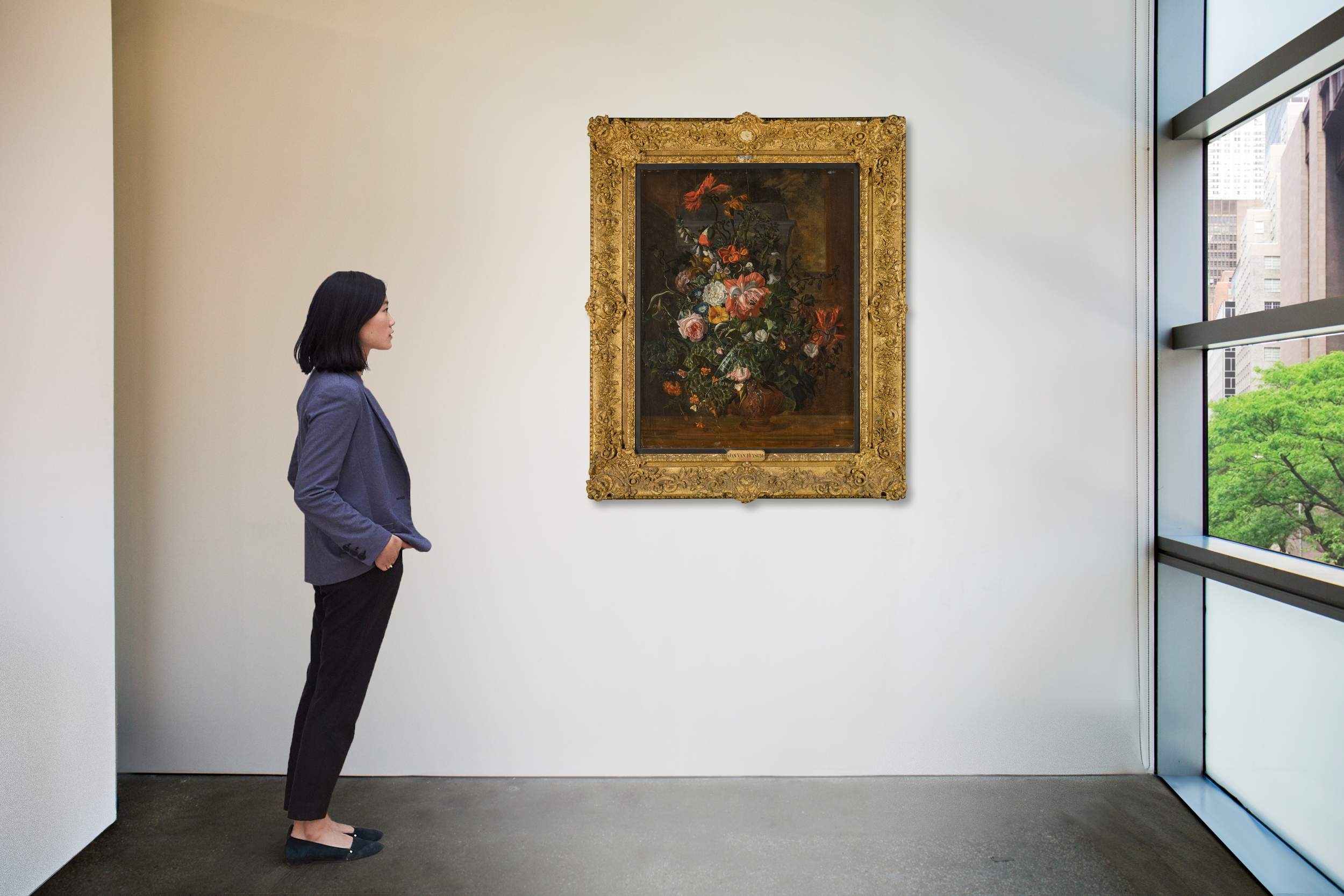 Rachel Ruysch | Still life of flowers in a terracotta vase | MutualArt