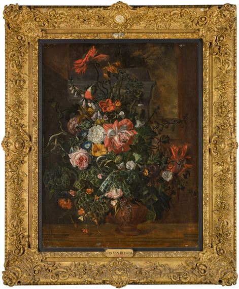 Rachel Ruysch | Still life of flowers in a terracotta vase | MutualArt