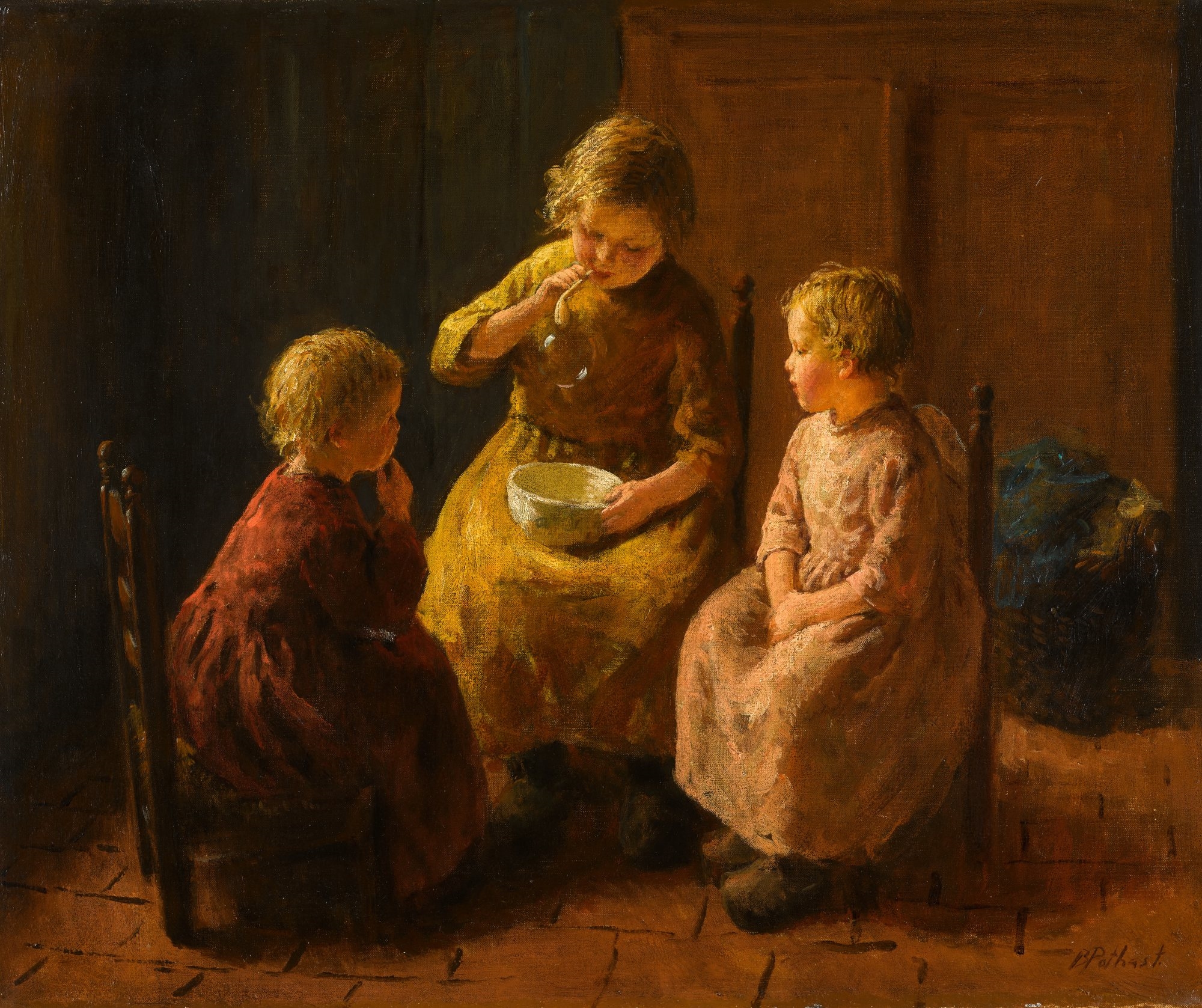 Bernard Jean Corneille Pothast | Blowing bubbles | MutualArt