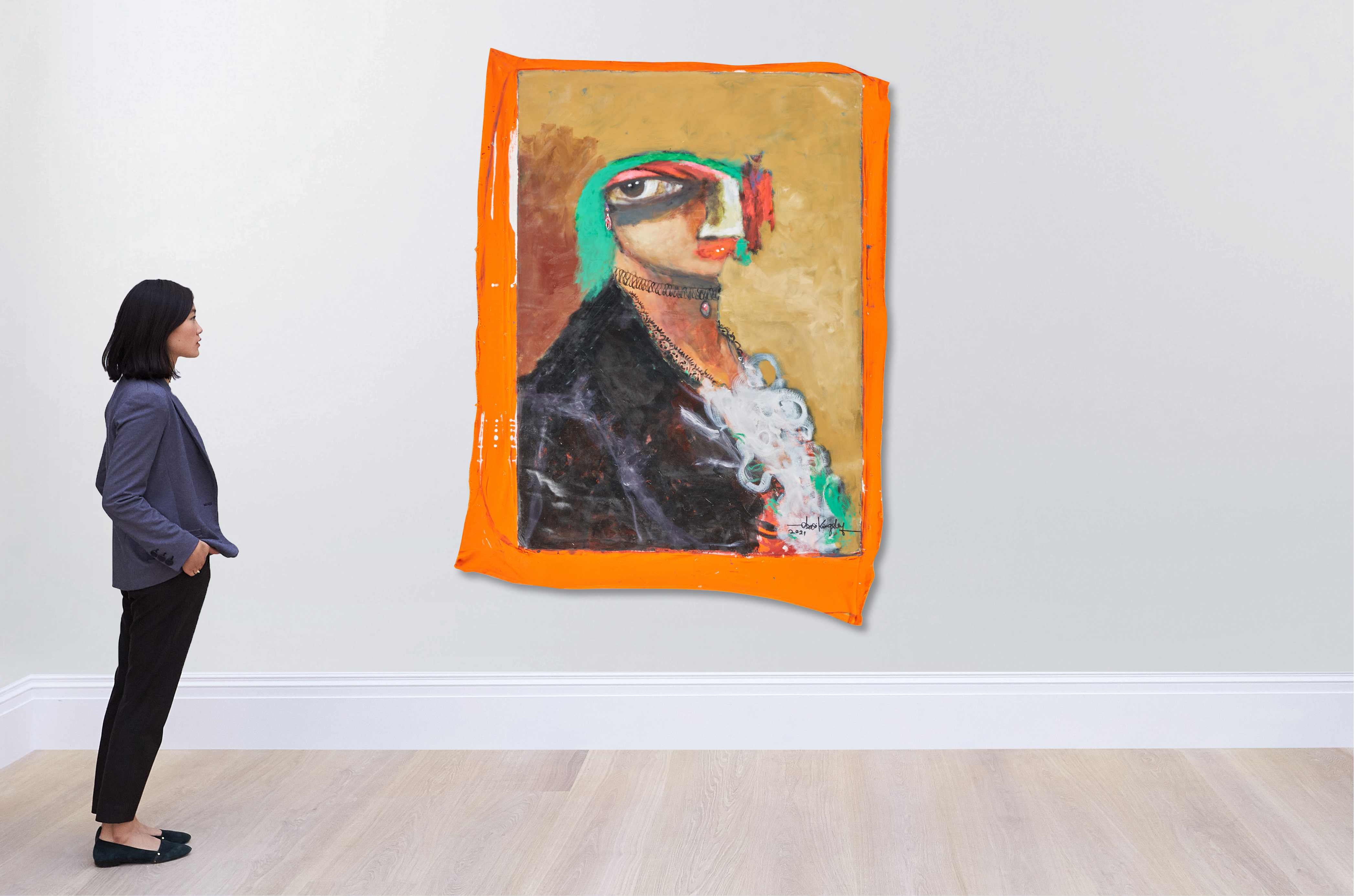 Kingsley Obasi | Lady (2021) | MutualArt