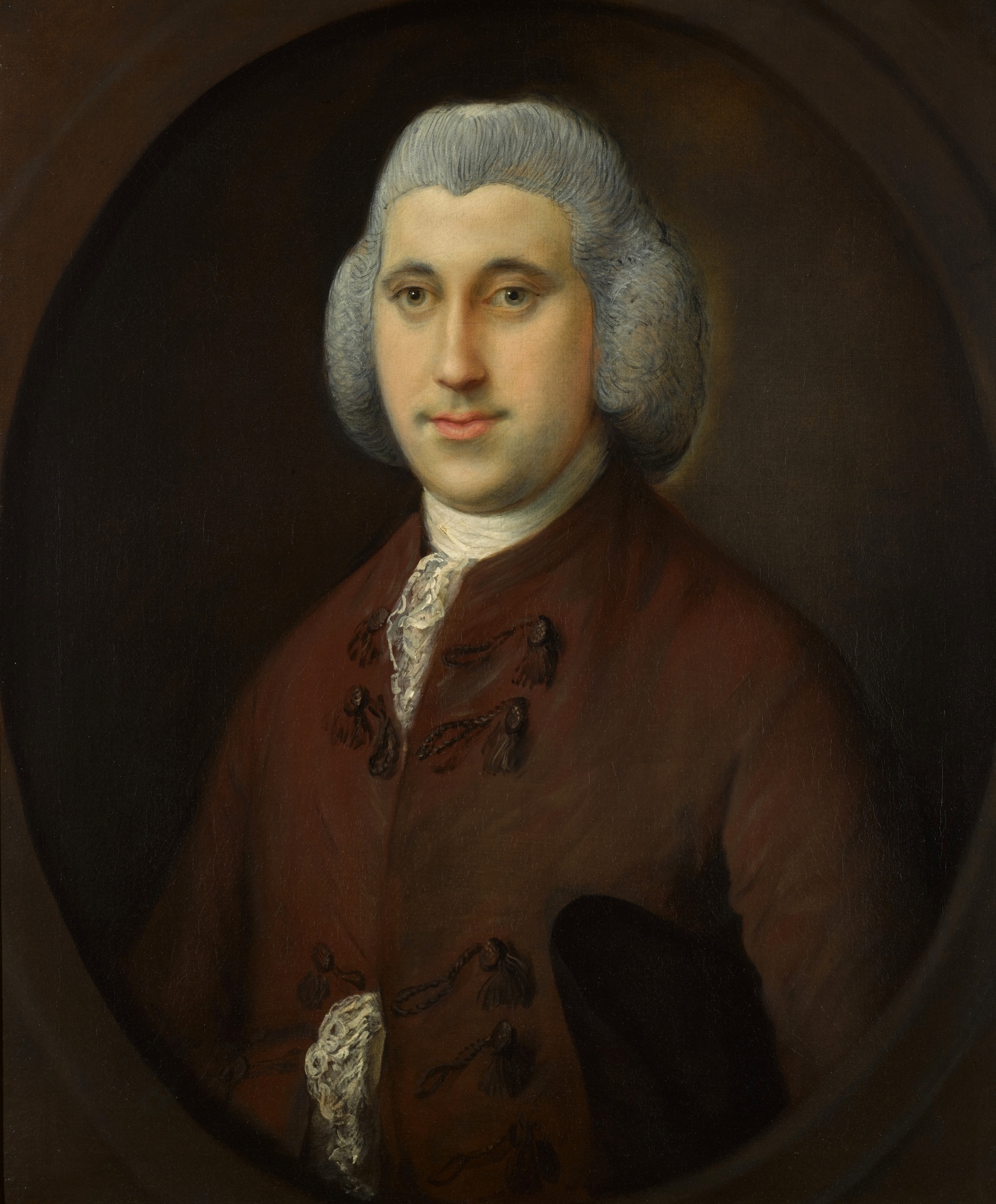 Thomas Gainsborough | Portrait of James Haviland (c. 1747–1779), half ...