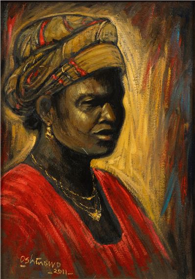 Kolade Oshinowo | The Matriarch (2011) | MutualArt