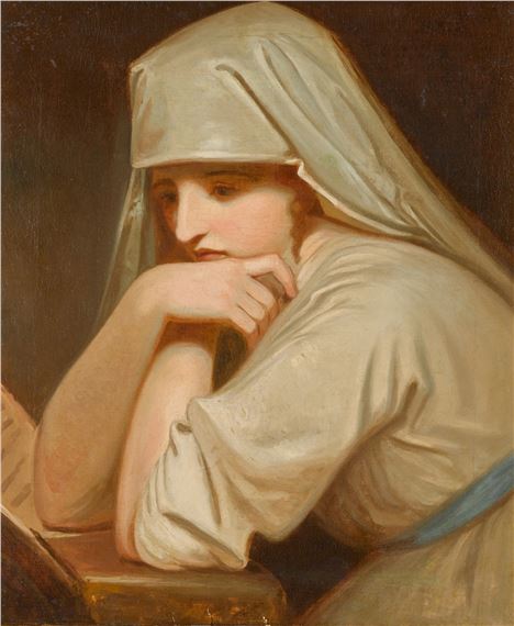 George Romney | 'Emma as Contemplation' | MutualArt