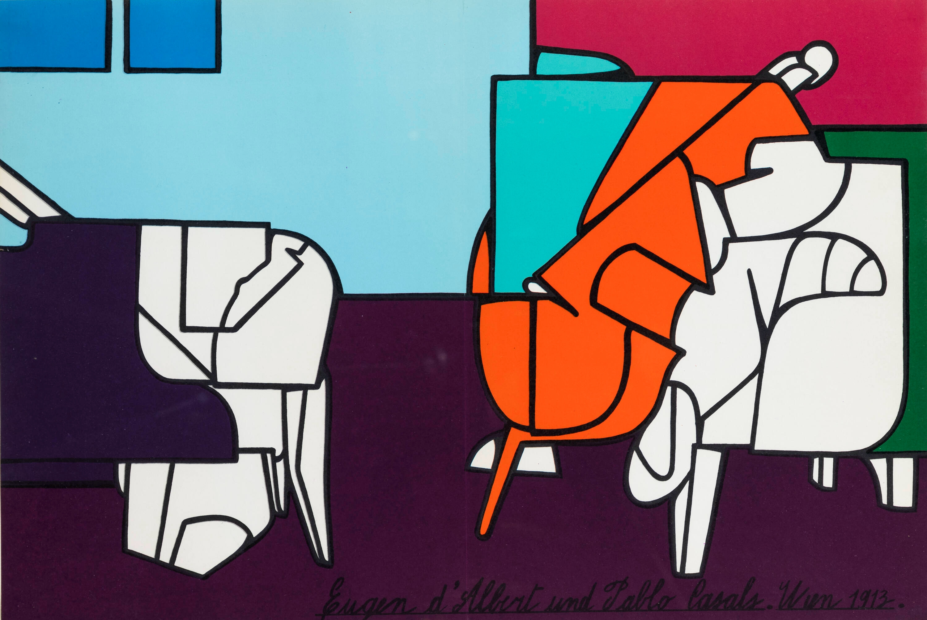 Valerio Adami | Il concerto | MutualArt