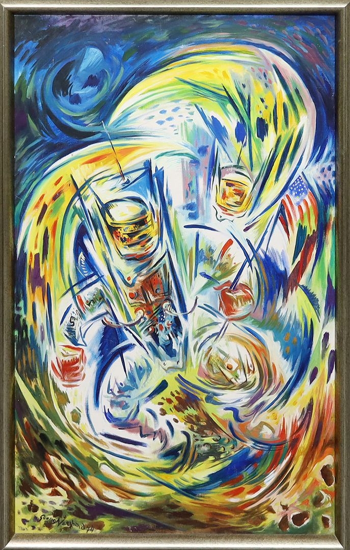Georg Netzband | Astronaut durchschreitet die Mondhörner (1974) | MutualArt