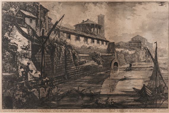 Giovanni Battista Piranesi | Veduta delle Antiche Sostruzioni fatte da ...