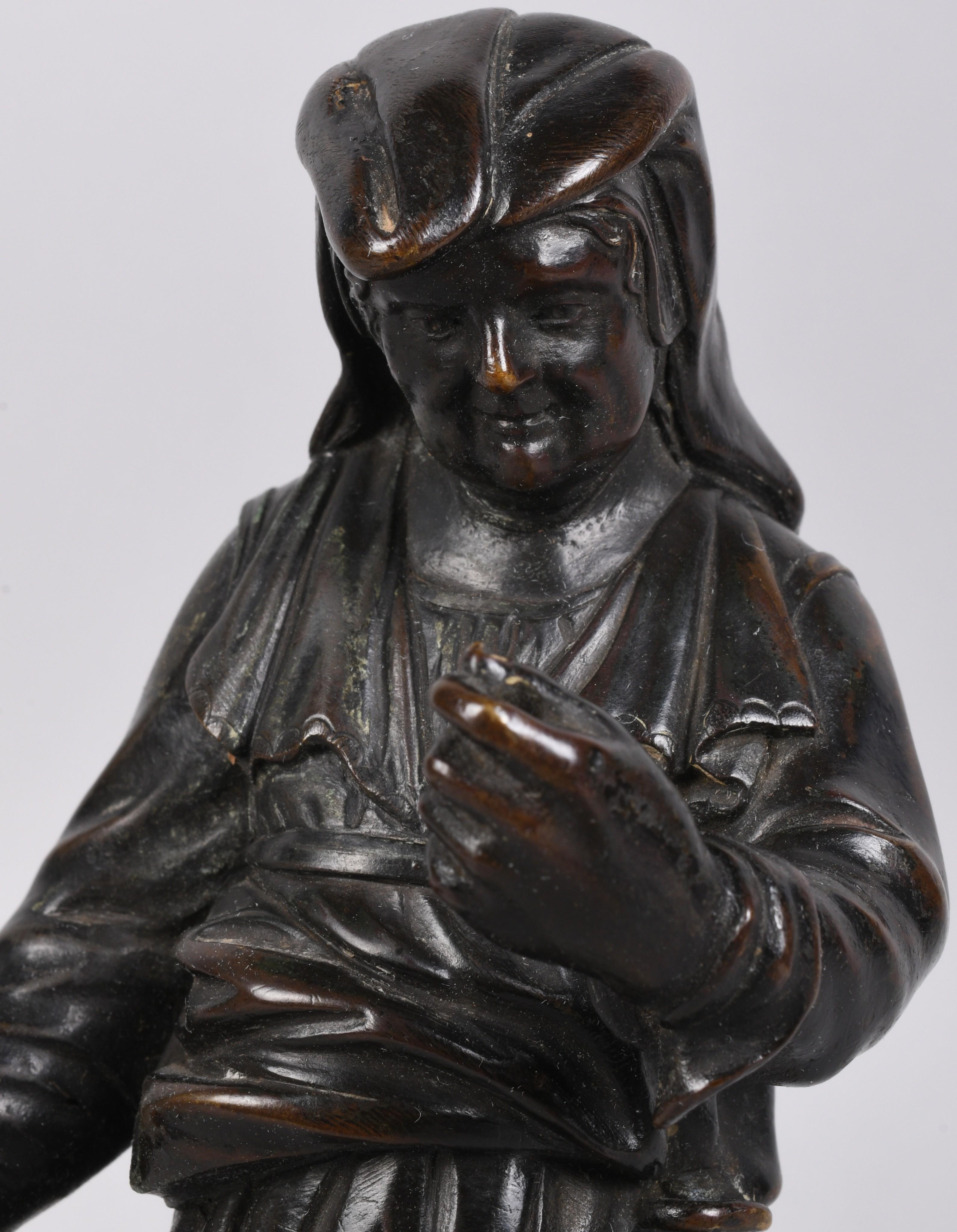 Franco-Flemish School, 17th Century | BRONZE FIGURE OF OLD WOMAN ...