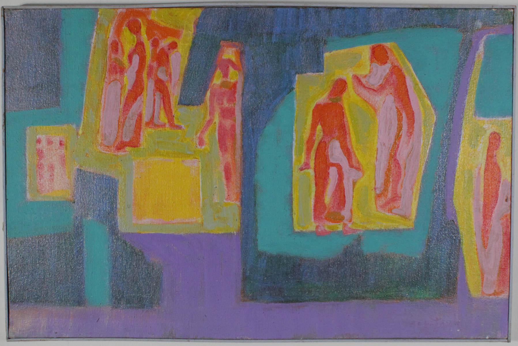 Pleasant Ray McIntosh | P.R. McINTOSH THREE ACRYLICS ON CANVAS | MutualArt