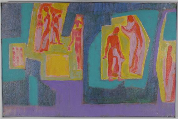 Pleasant Ray McIntosh | P.R. McINTOSH THREE ACRYLICS ON CANVAS | MutualArt