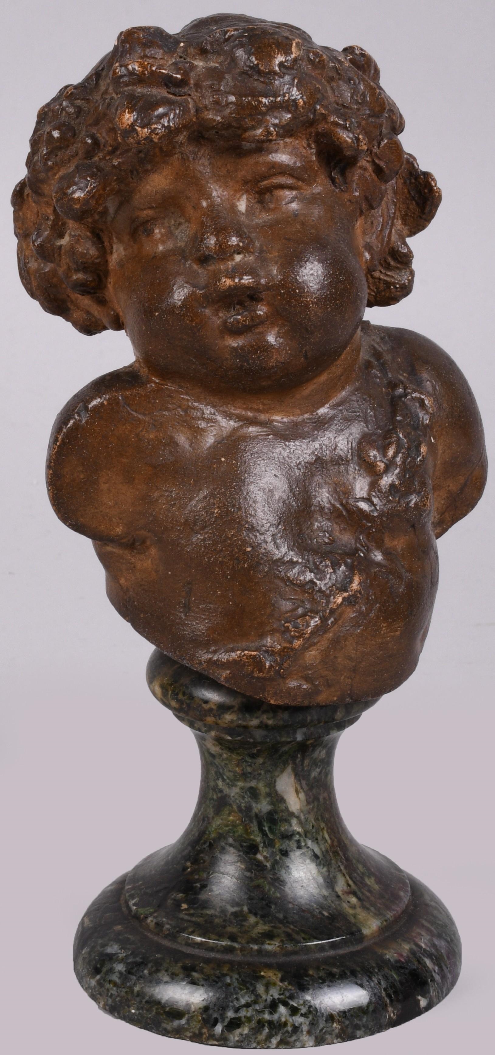 Claude Michel Clodion | TERRACOTTA BUST OF INFANT BACCHUS, FRENCH, LATE ...